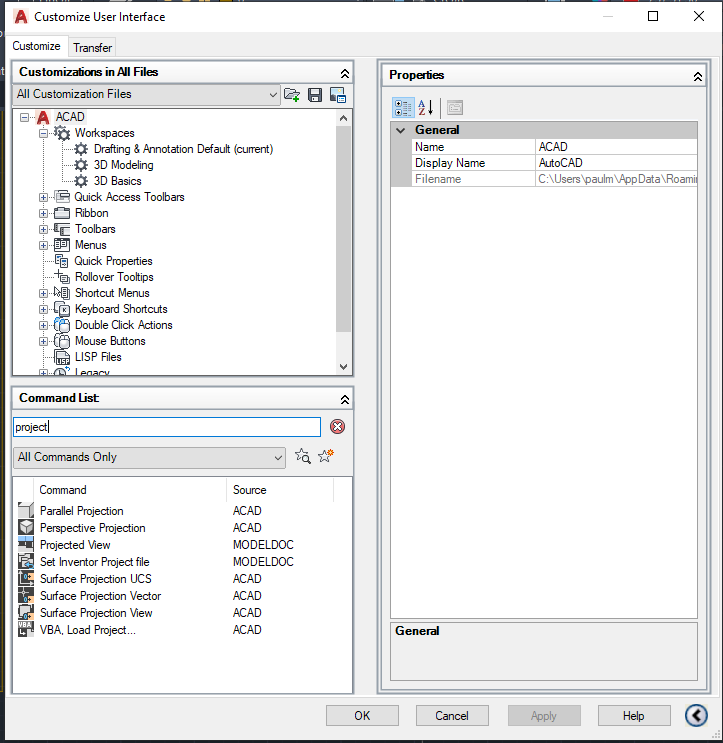 Solved: Project Manager Missing - Can't find Project tab - Autodesk ...