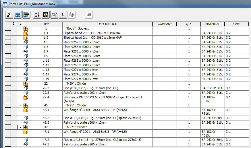 iLogic/API: unfold all partslists levels - Autodesk Community