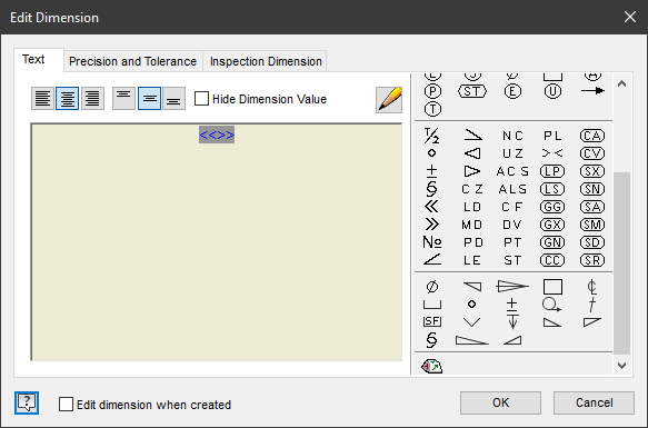 Solved: Dimension symbol definitions - Autodesk Community