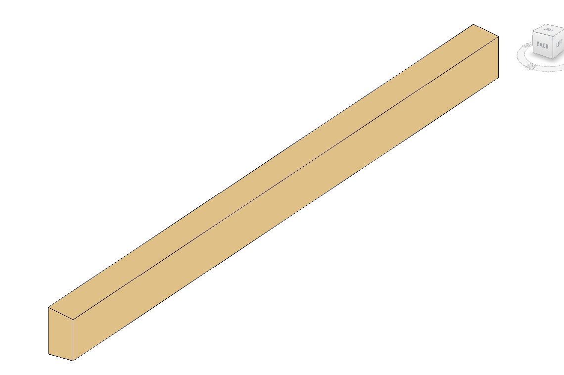 How to cut out a piece from wooden beam and fit it in to structure ...