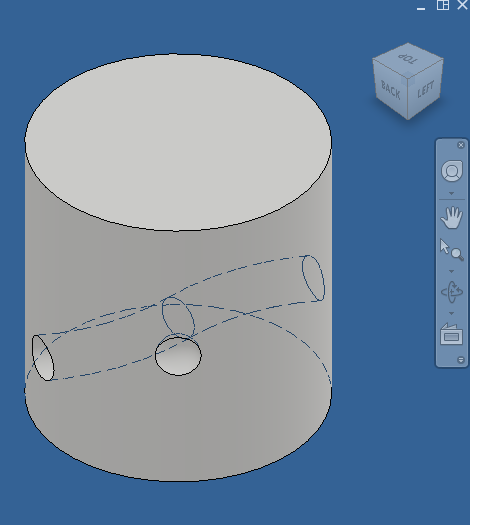 Solved: Drawing - Auxiliary view without any straight edge in parent ...