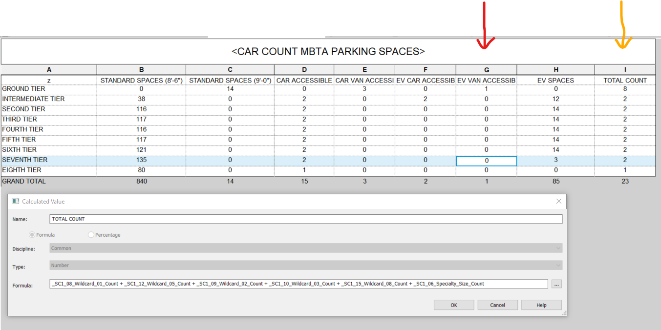 Revit 2020 Schedule Calculated Value Formula issue - Autodesk Community