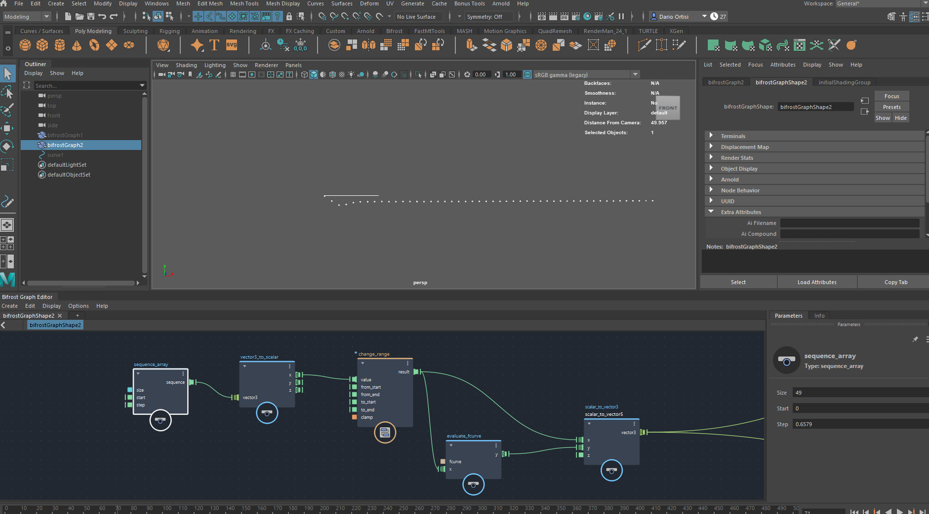 Solved: deform array(better translate array) on a specific axis - Autodesk Community