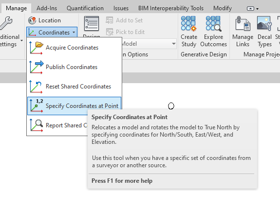 Solved: Moving the Project Base Point + the whole project - Autodesk Community