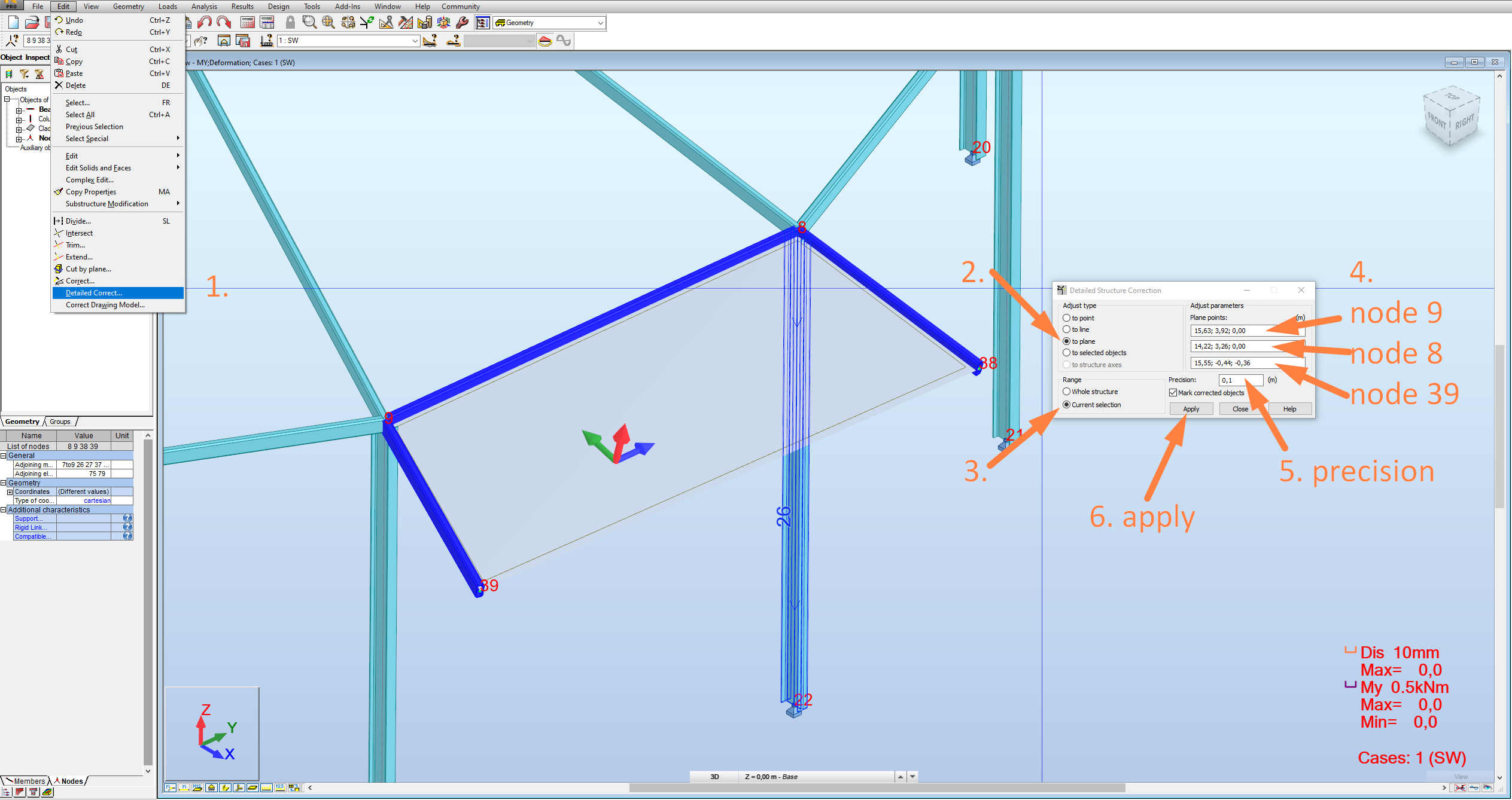 Solved: Cladding draws incorrectly despites snapping to nodes ...