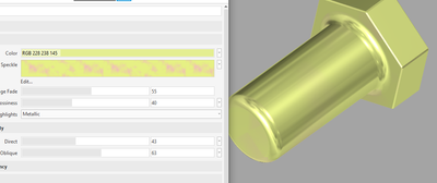 Custom Zinc Dichromate (Yellow Zinc) appearance? - Autodesk Community