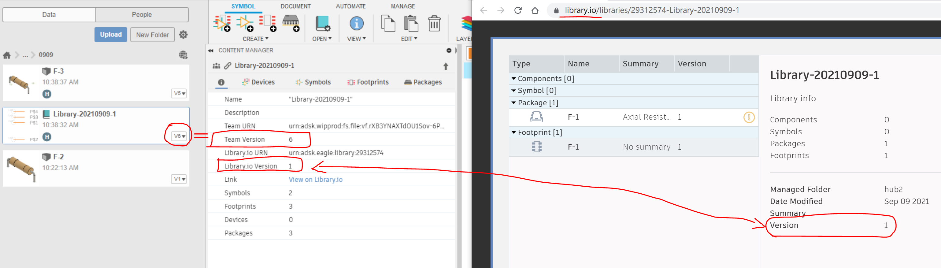 Library and library.io version mismatch - Autodesk Community