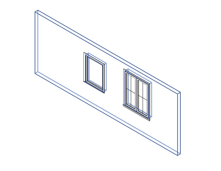Solved: Revit windows do not cut through walls' hatch in plan view ...