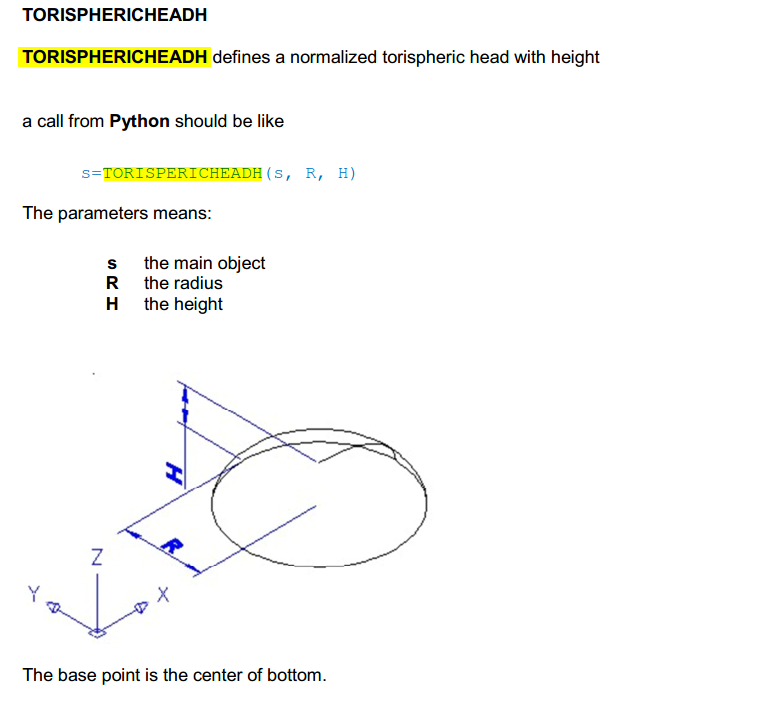 Solved: Python script TORISPHERICHEADH or TORISPERICHEADH - Autodesk ...