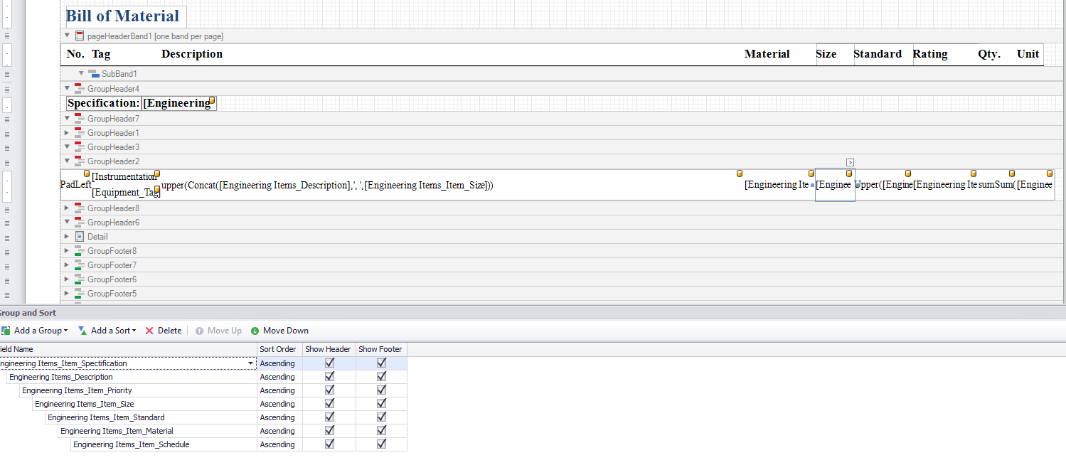 How to custumize tabble for BOM report in PID Drawing ? - Autodesk ...