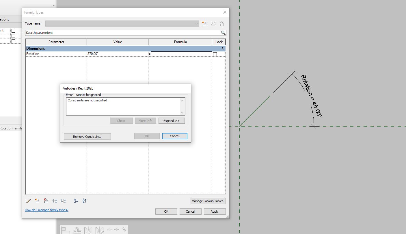 Solved: Rotation paramater can't go past 180 degrees - Autodesk Community