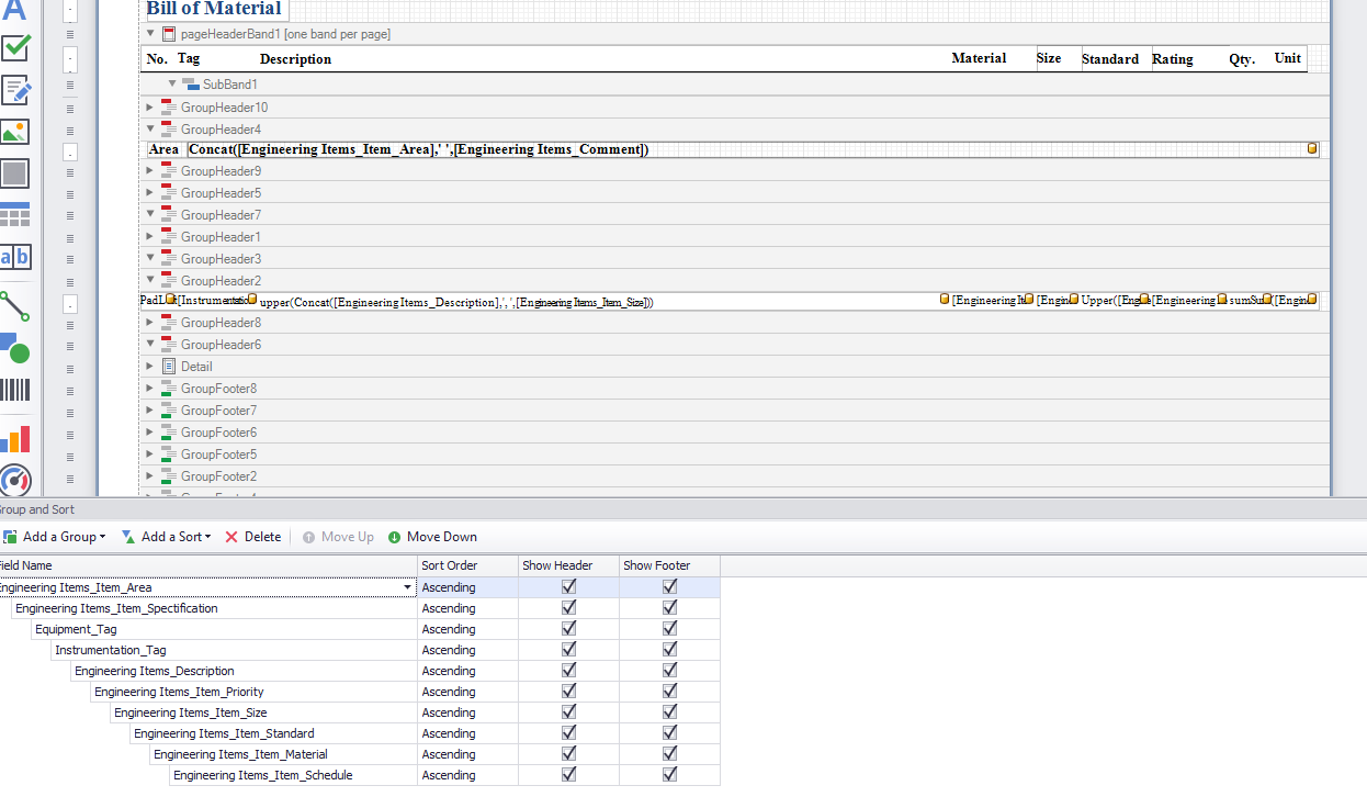How to custumize tabble for BOM report in PID Drawing ? - Autodesk ...