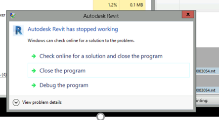 Revit 2017 has stopped working - Autodesk Community