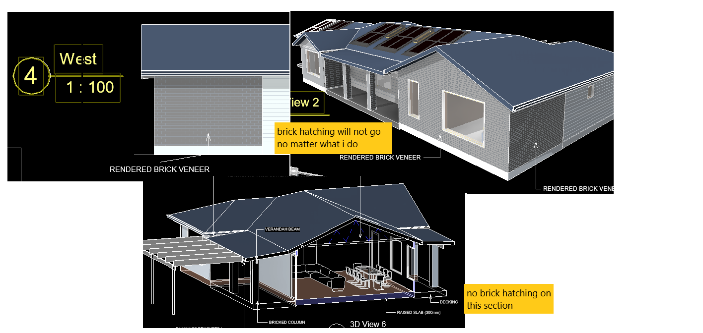 Solved: BRICK HATCH WILL NOT GO AWAY - Autodesk Community