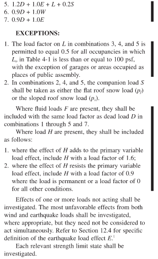 Automatic Load Combinations using service load factor instead of ULS Factor - Autodesk Community