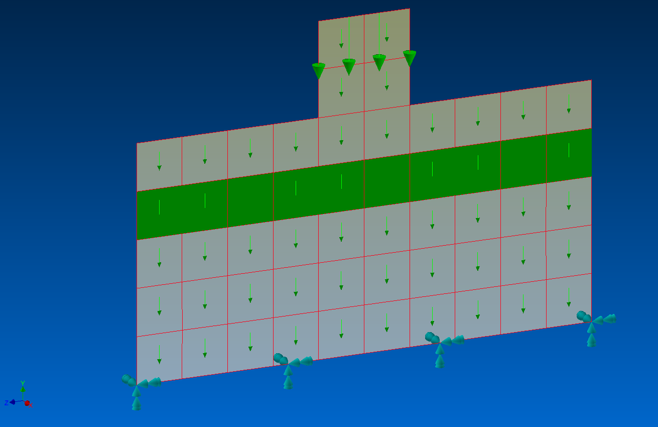 To obtain a force in an element using shell-membrane force. - Autodesk ...