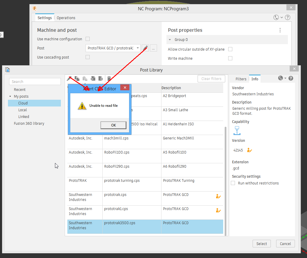 Edit Post problem‽ - Autodesk Community