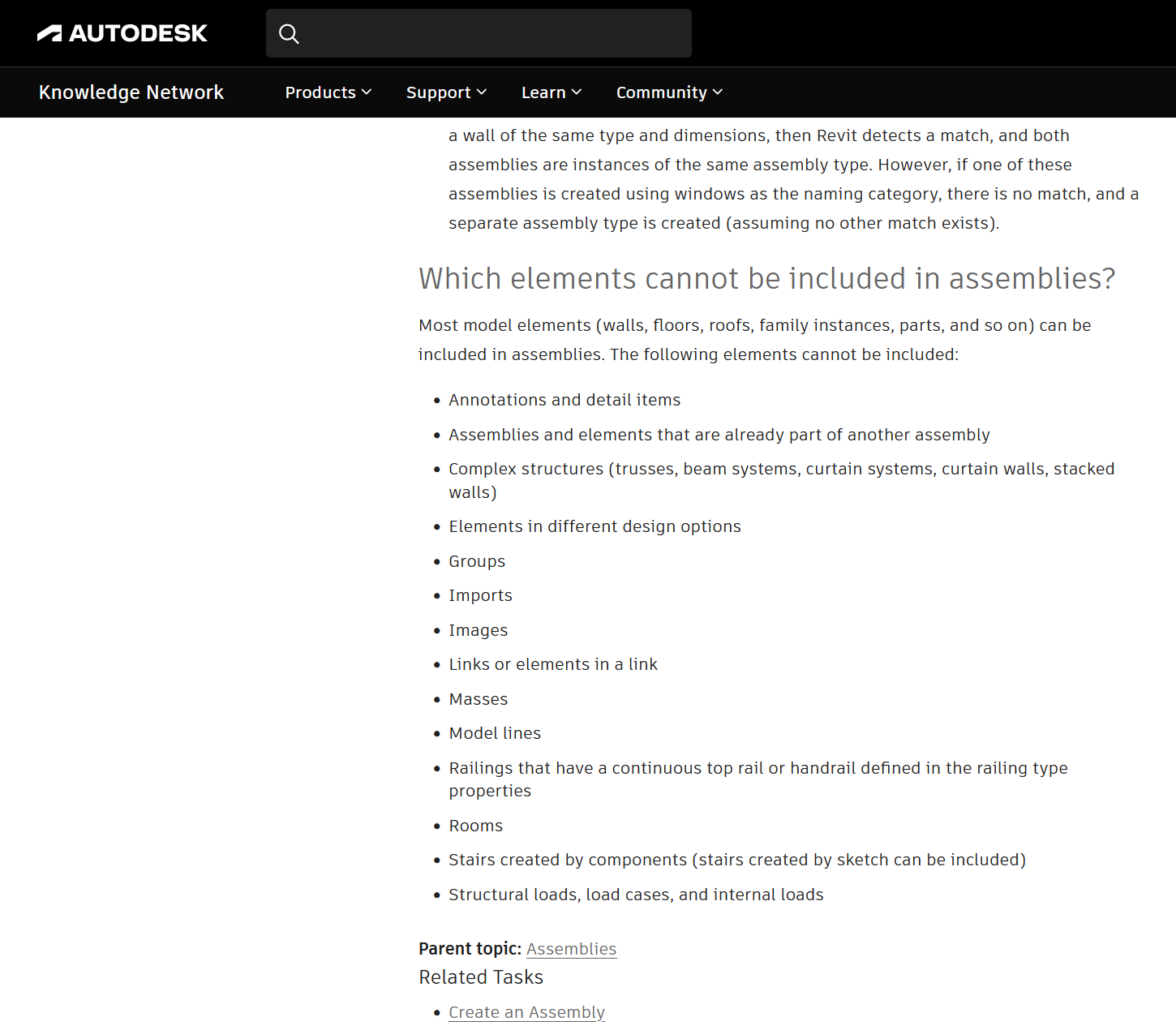 Solved: Assembly option for site family not available - Autodesk Community
