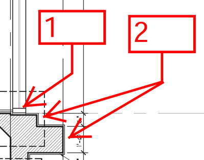 Solved: Slab Edge for Recess at Perimeter and Exterior Tile Finish ...