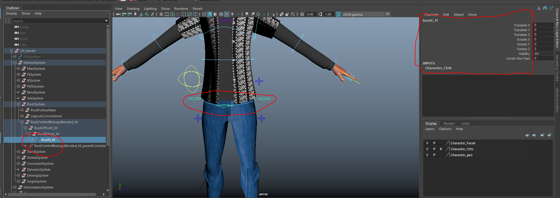 Solved Rigging Maya When Selected Does Not Appear In Display Box Autodesk Community