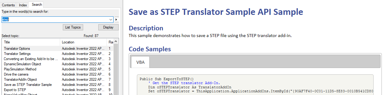 Solved: Open PART in background and SAVE AS stp file - Autodesk Community