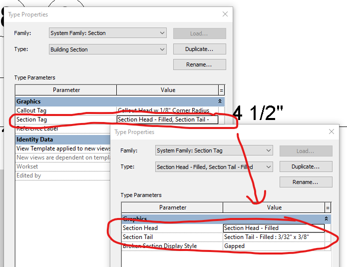 Solved: Section Detail Reference - Section Head Missing - Autodesk Community