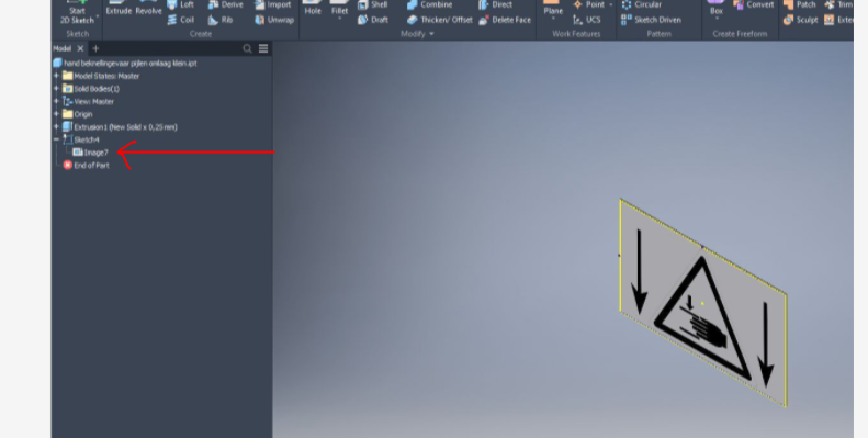 Solved: How to display a model sketch -containing an image- on a drawing - Autodesk Community