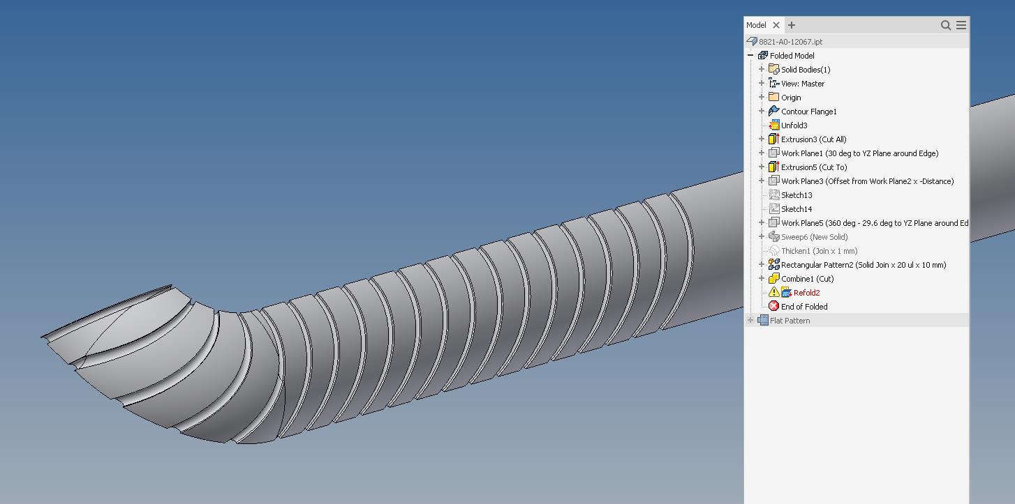 Solved: problem with pattern of sweep - Autodesk Community