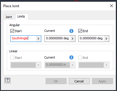 Solved: Joint Constraint and List Parameters - Autodesk Community