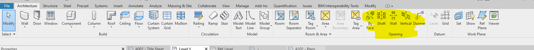 Solved: Cannot cut roof with generic void: invalid order of phases: an object cannot be ...