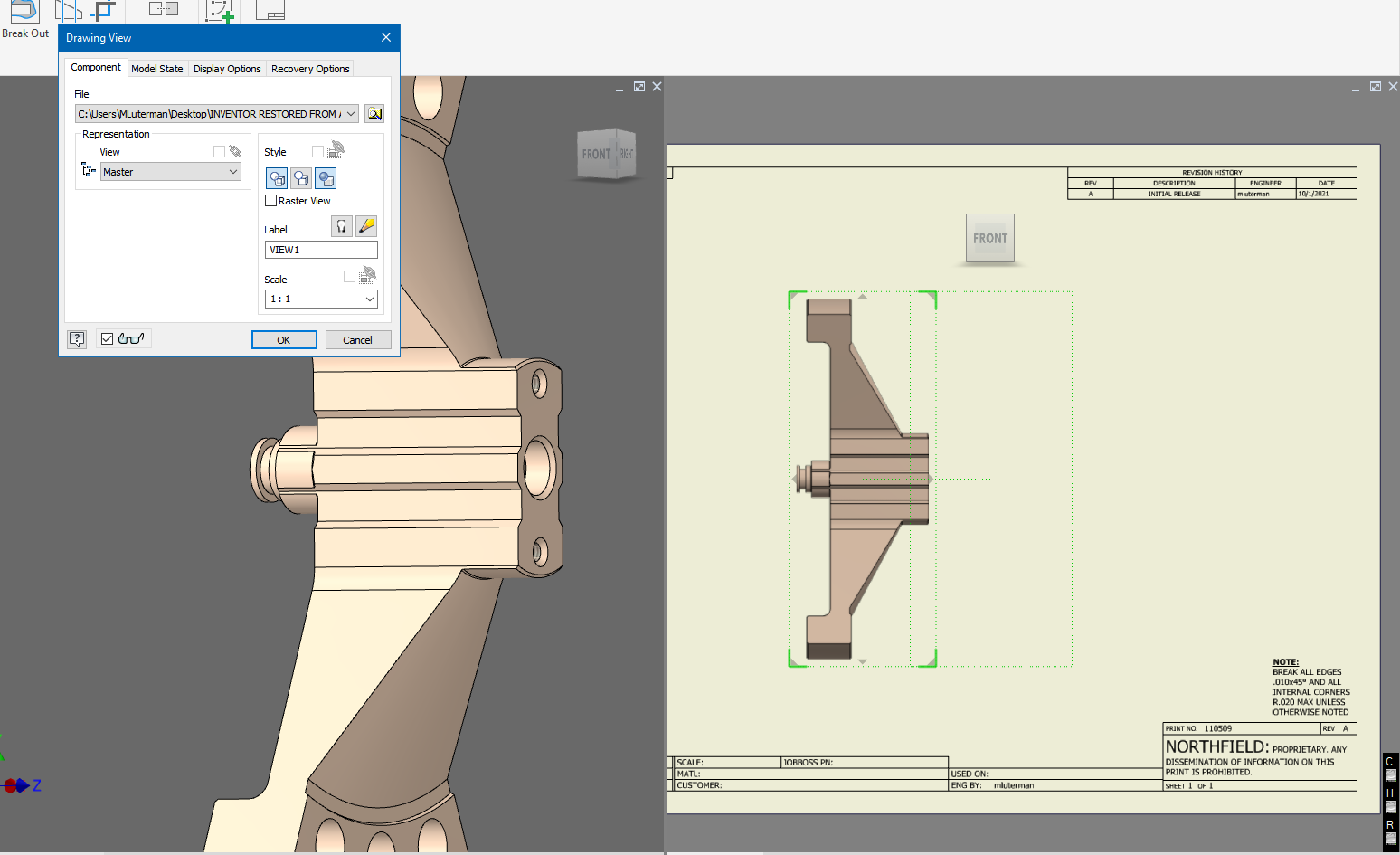 Base View in .dwg and iParts in 2022 - Autodesk Community