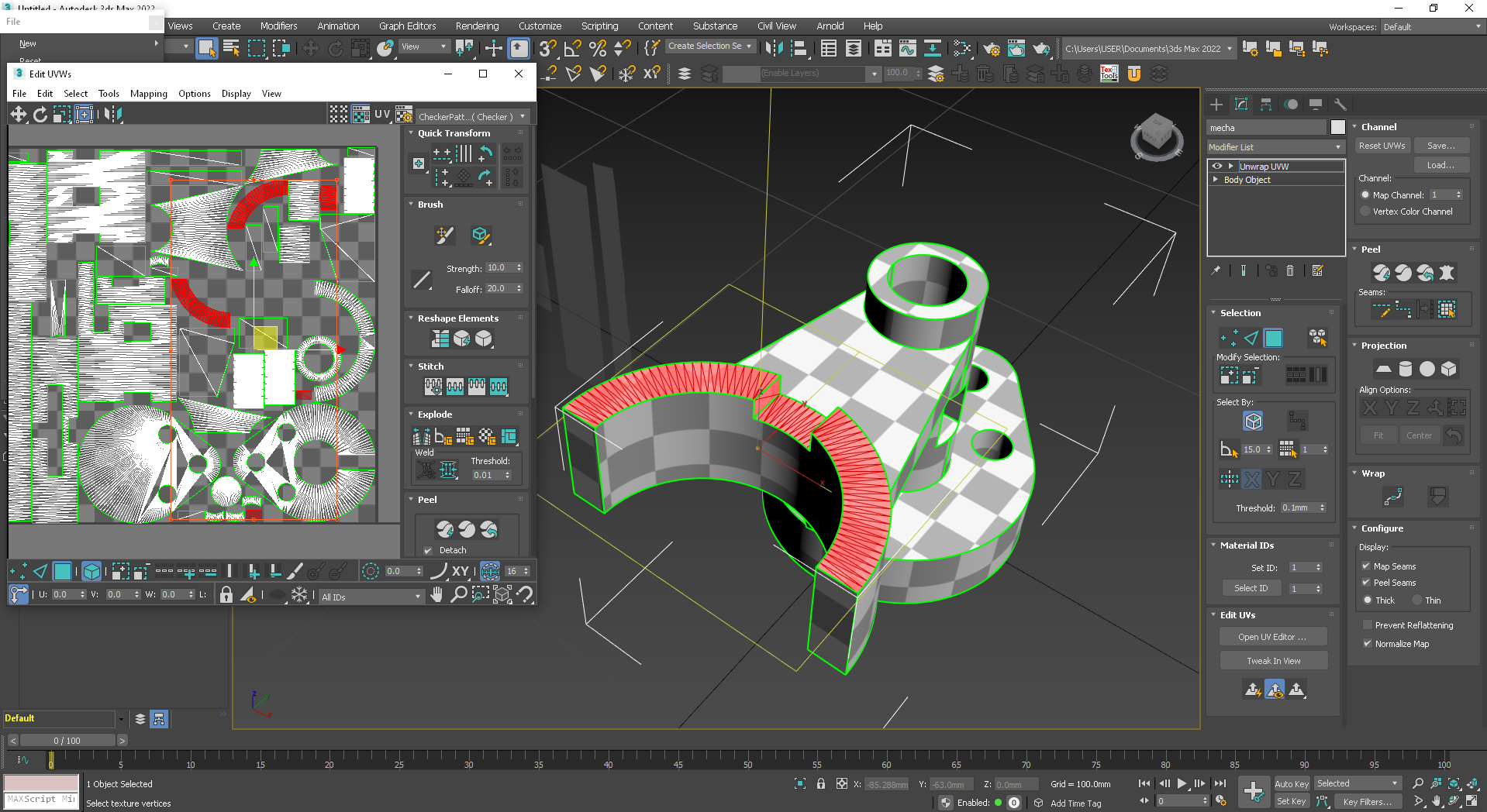 Solved: When importing INVENTOR ipt file in 3dsMax the uvw information ...