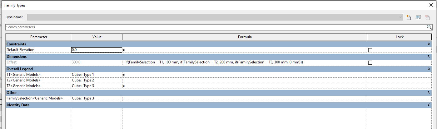 Solved: IF condition based on label (family selection) parameter ...