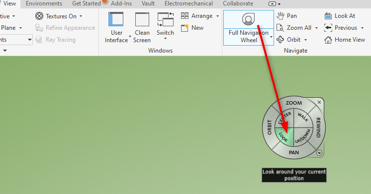 Solved: Look instead of orbit - Autodesk Community
