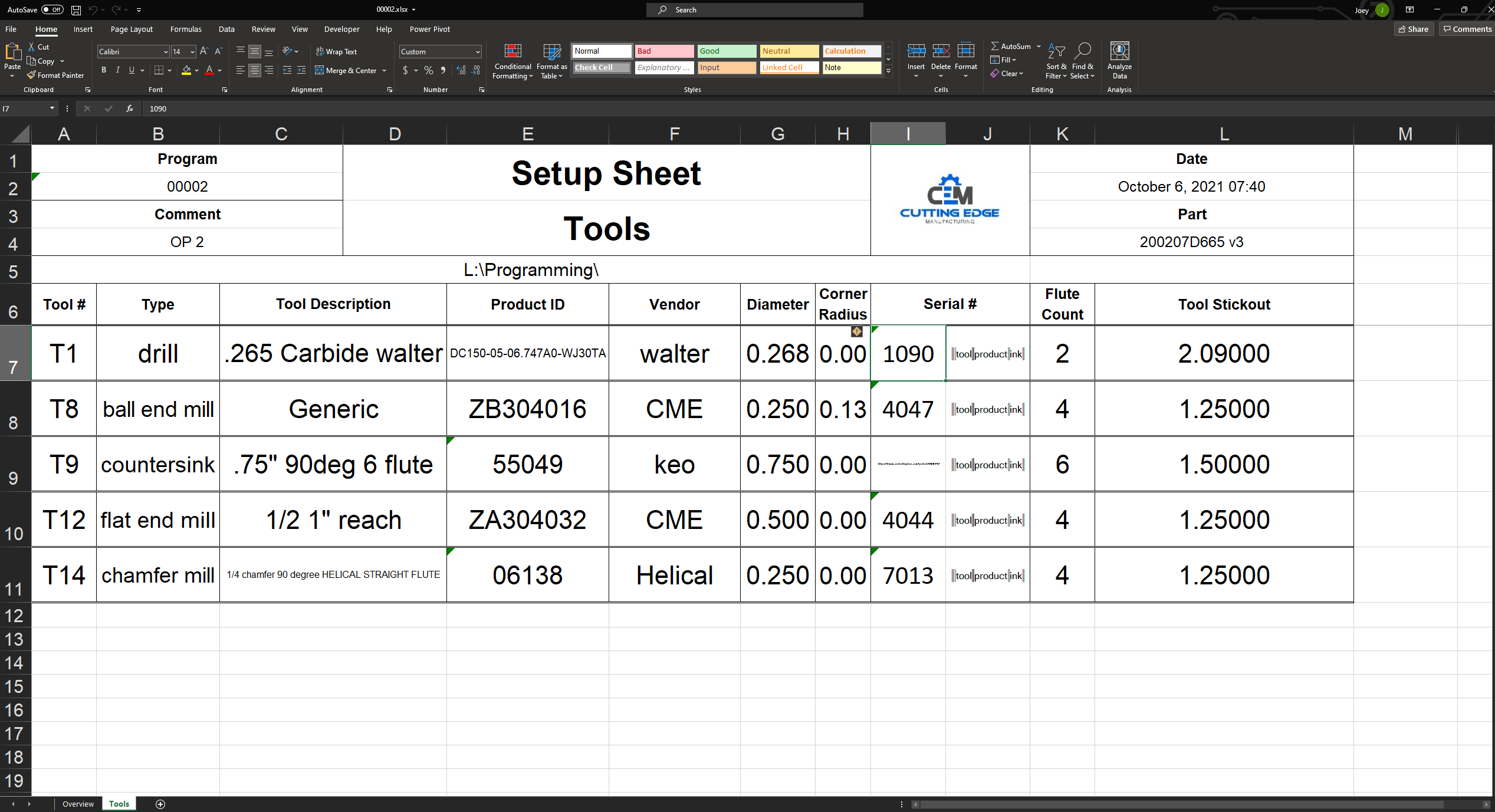 Solved: Setup Sheet thru excel questions - Autodesk Community