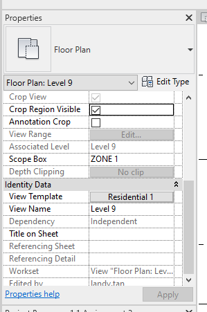 Solved: Editting the View Range in the Properties for Floor levels ...