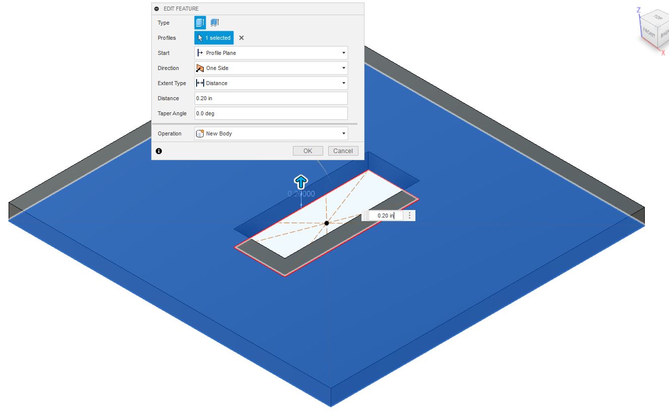 Solved: Extrude only extruding overall shape. Missing interior voids ...
