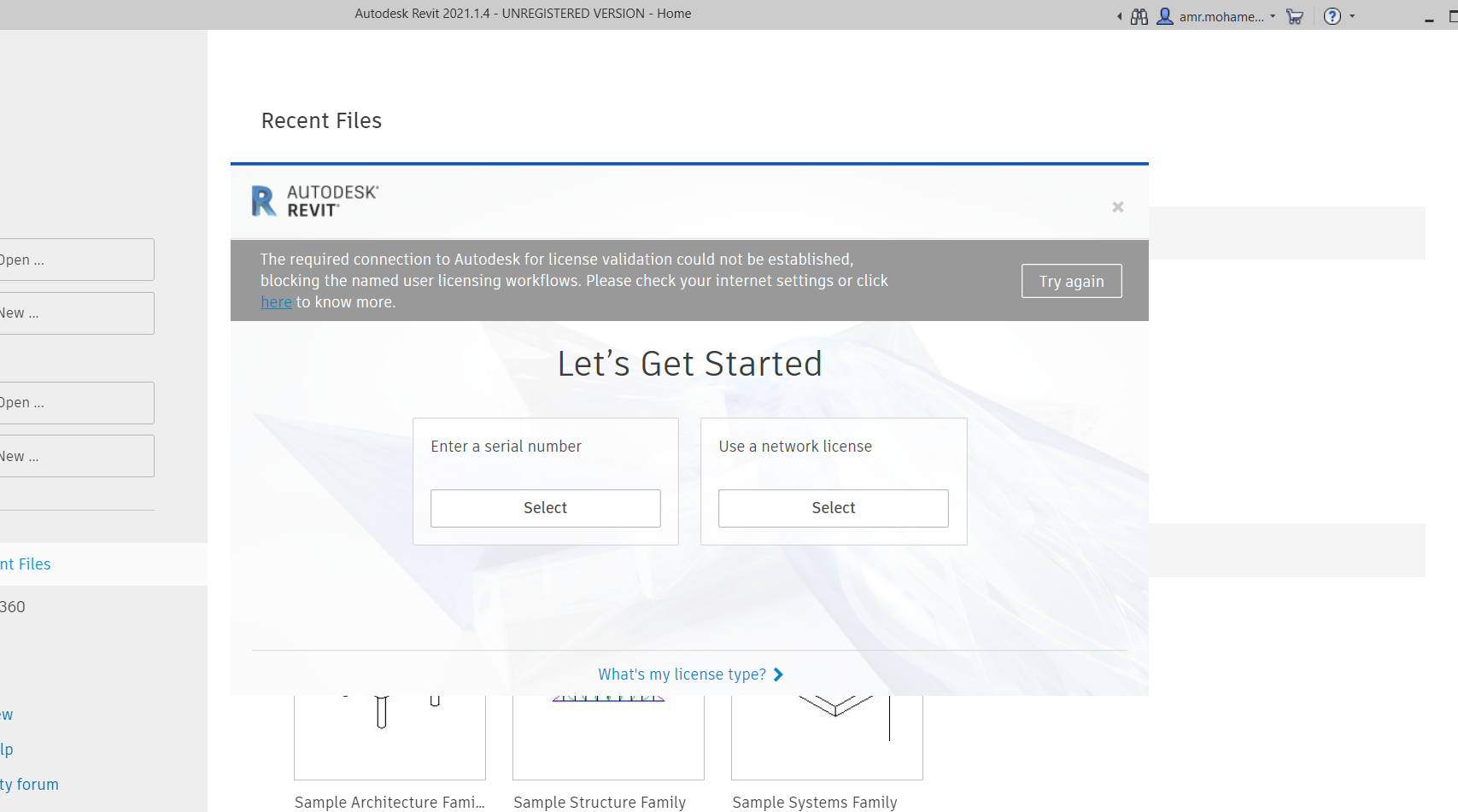 single-user or sign in option is missing from autodesk - Autodesk Community
