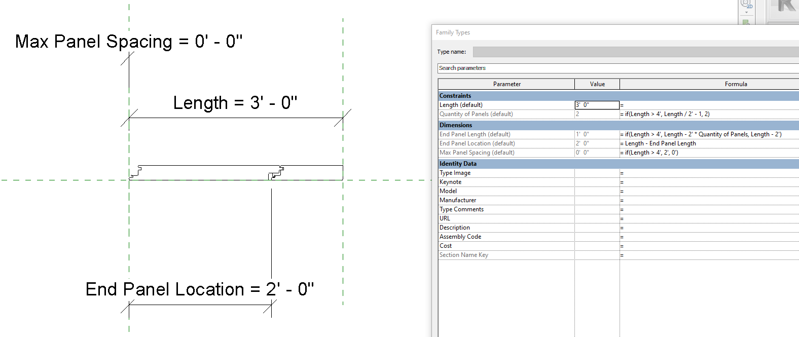 Solved: line based detail family with different end condition ...