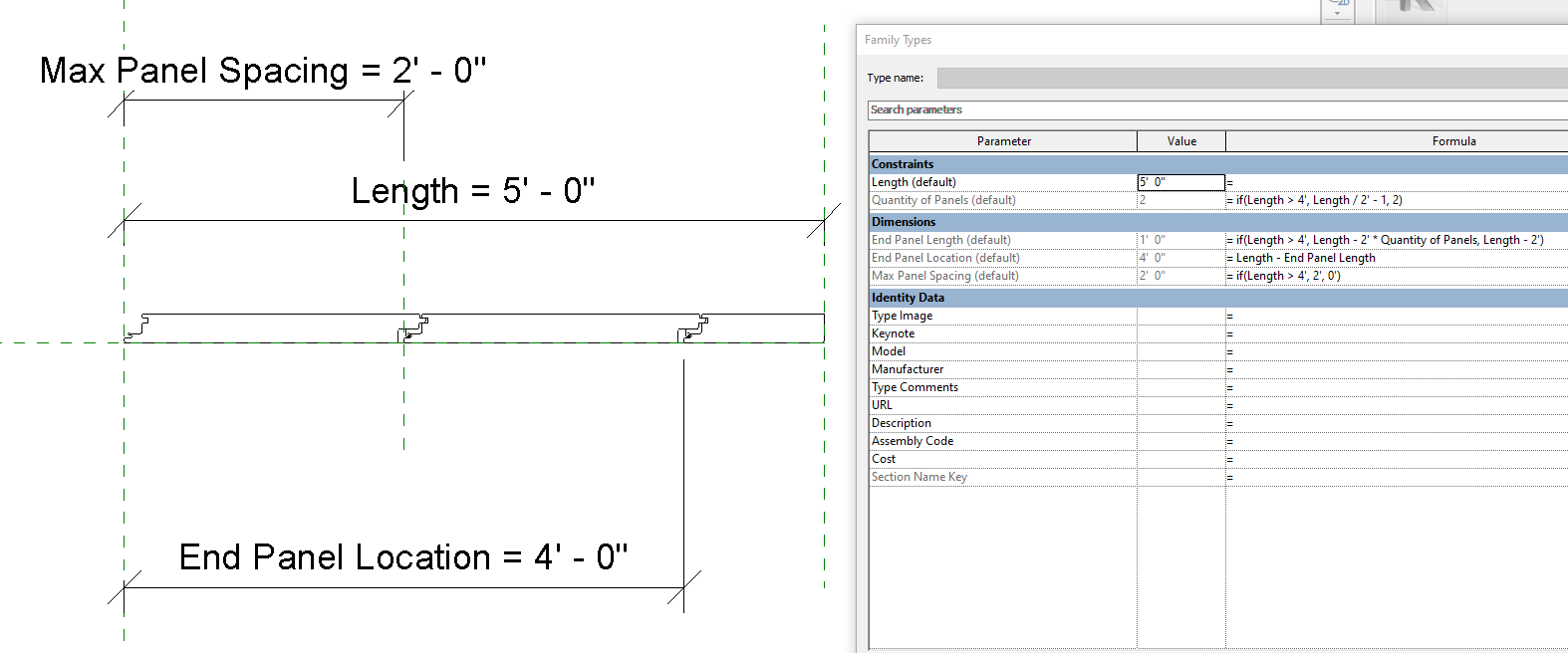Solved: line based detail family with different end condition ...