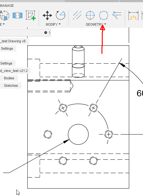 drawing circular centerlines - Autodesk Community