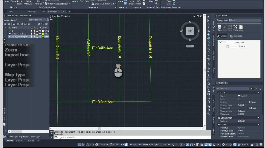 DISPLAYING STREET NAMES FOR VICINTY MAP USING MAPWSPACE AND MAPIMPORT - Autodesk Community