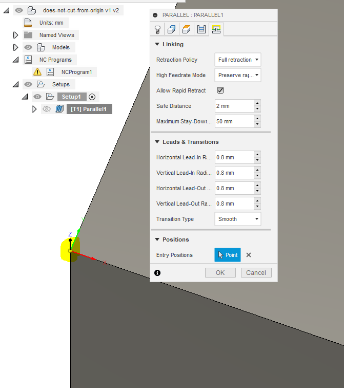 Solved: Cutting tool path does not start cutting at workpiece origin or box stock origin ...