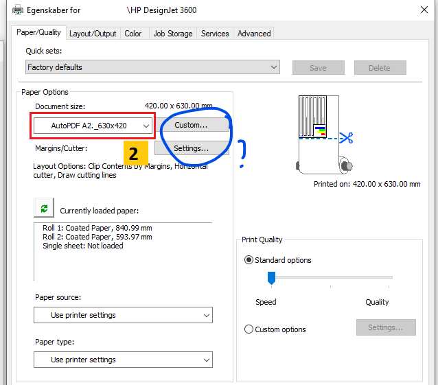 Problems plotting to correct papersize - Autodesk Community
