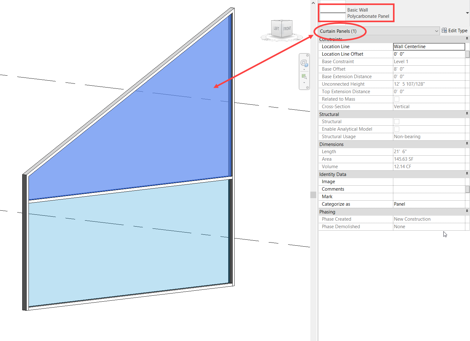 Solved: Custom curtain wall panel family cannot create non-rectangular panels - Autodesk Community
