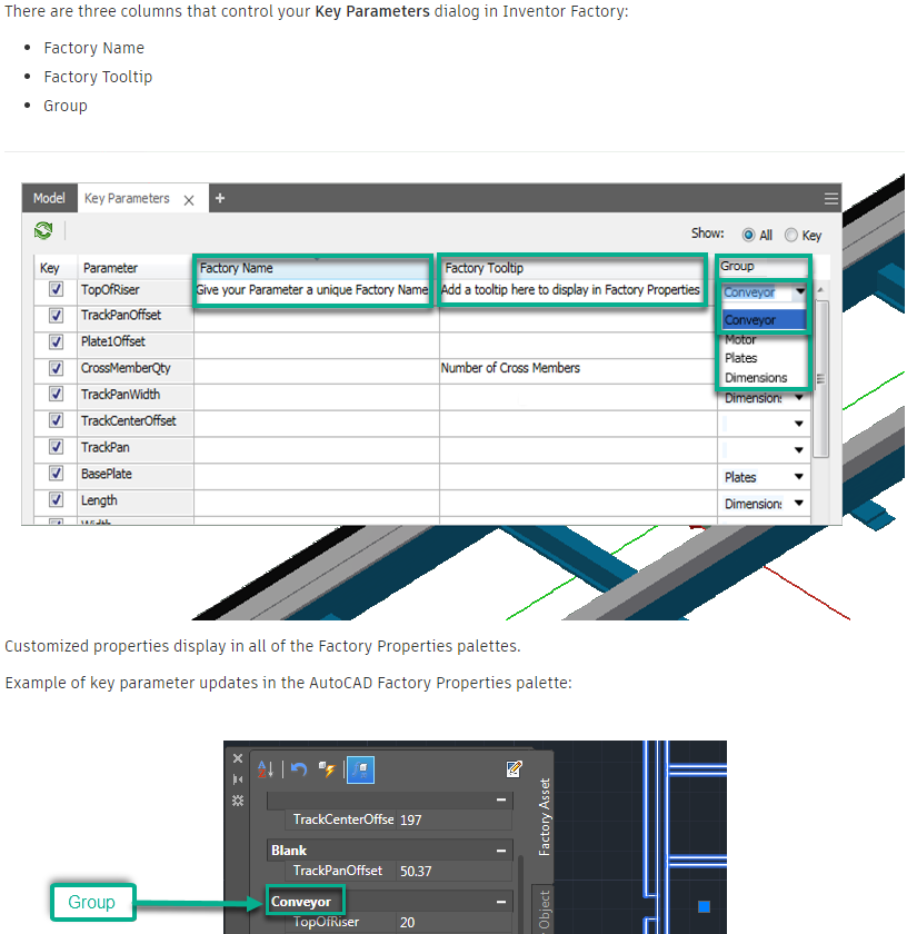 Create and move keyed parameter into a new group using iLogic - Autodesk Community