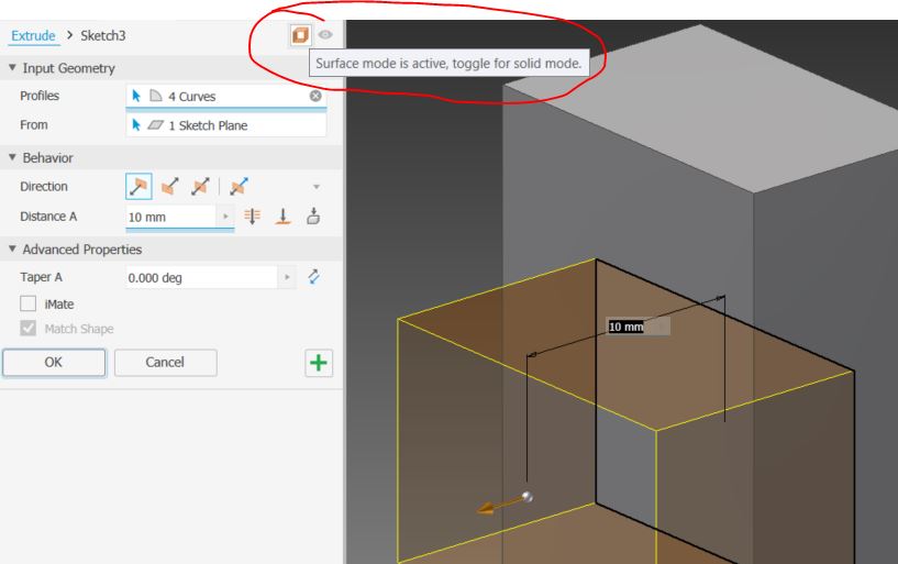 Solved: Cannot make extrusion transparent - Autodesk Community