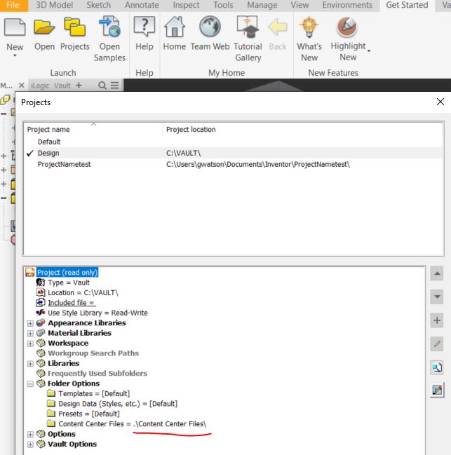 Solved: Inventor 2022 accessing Content Center - Autodesk Community