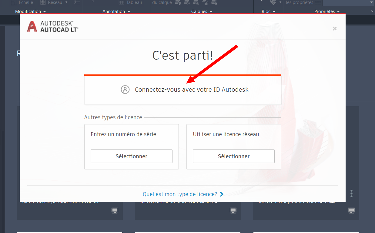 Résolu : CLE DE SERIE DE LA VERSION D'ESSAI AUTOCAD 2022 - Autodesk ...