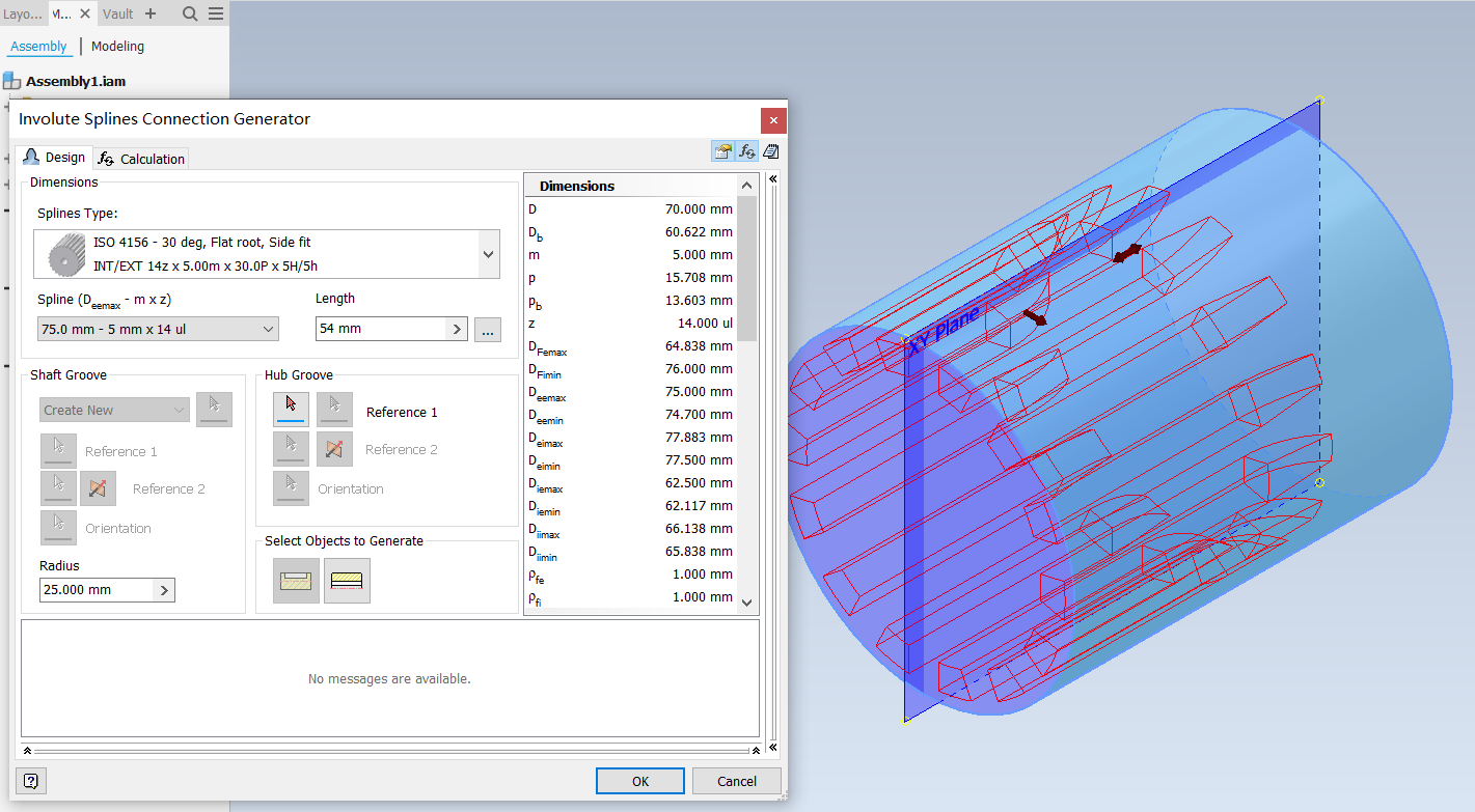 Solved: Involute Spline Shoulder Issues - Autodesk Community